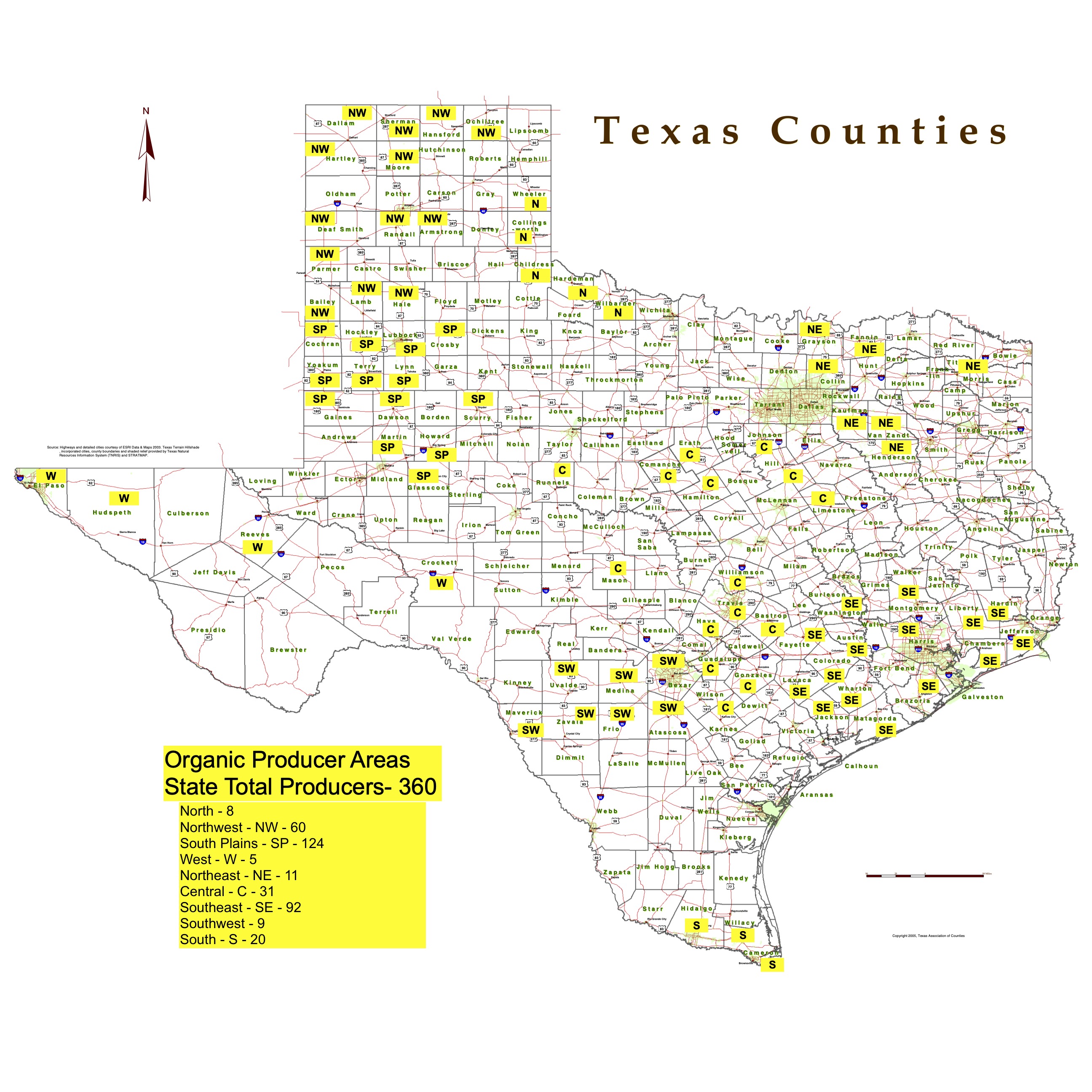 Where are Texas’ Organic Producers and What Do They Grow – Texas A&M ...